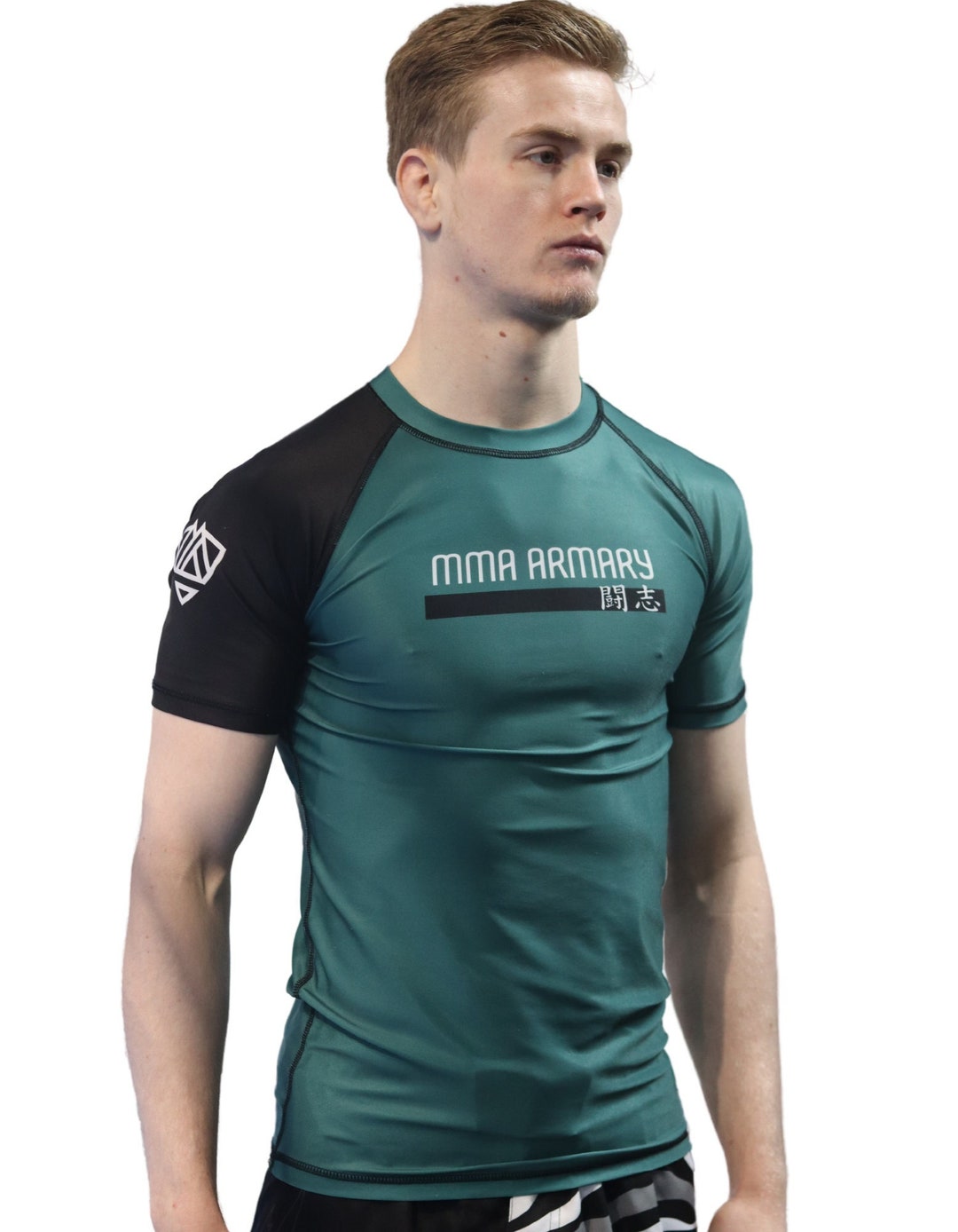 MMA Armary Military Green Rash Guard - Etsy