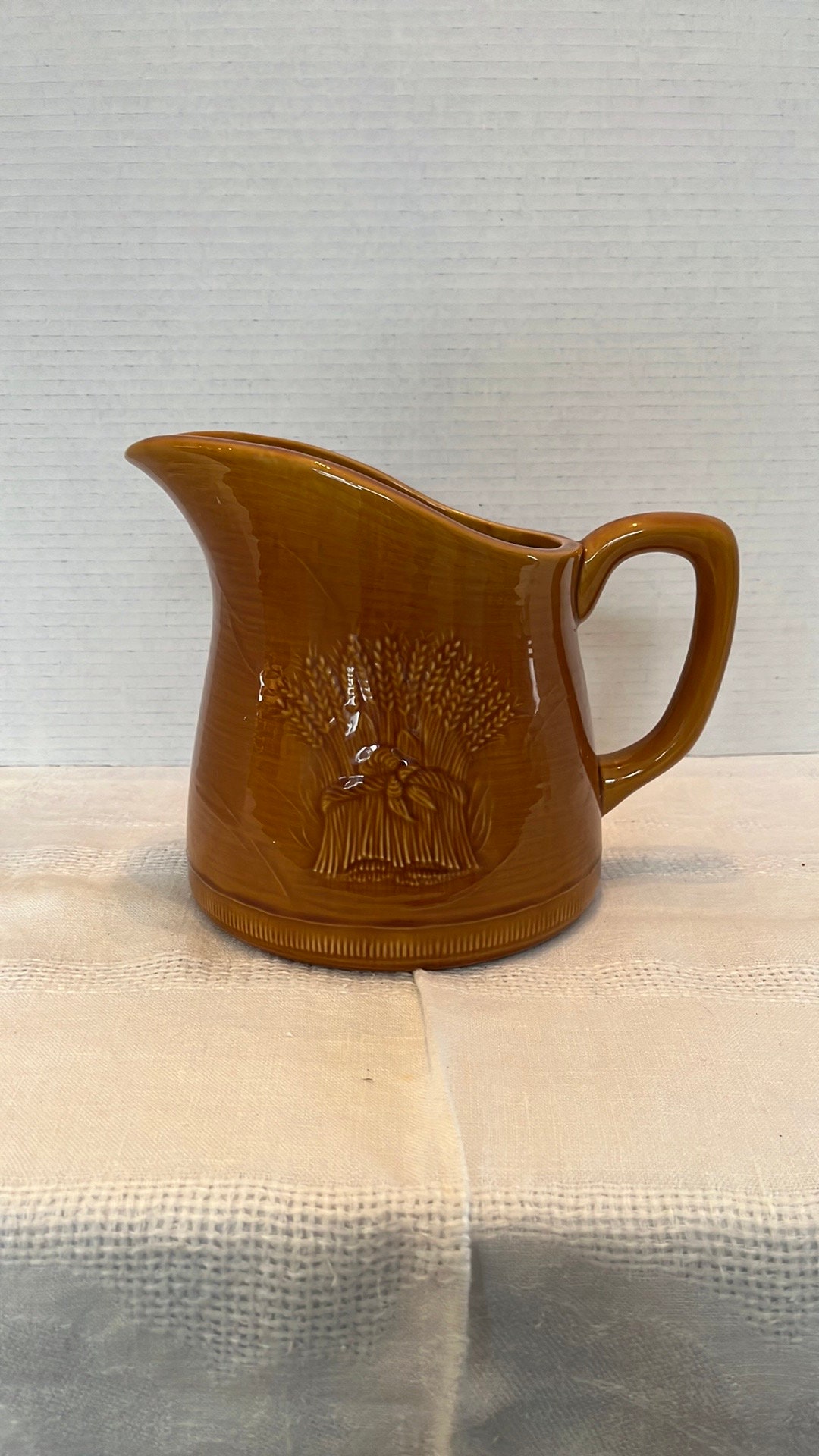 Midcentury MCM Franciscan Ware Harvest Wheat Pitcher - Etsy