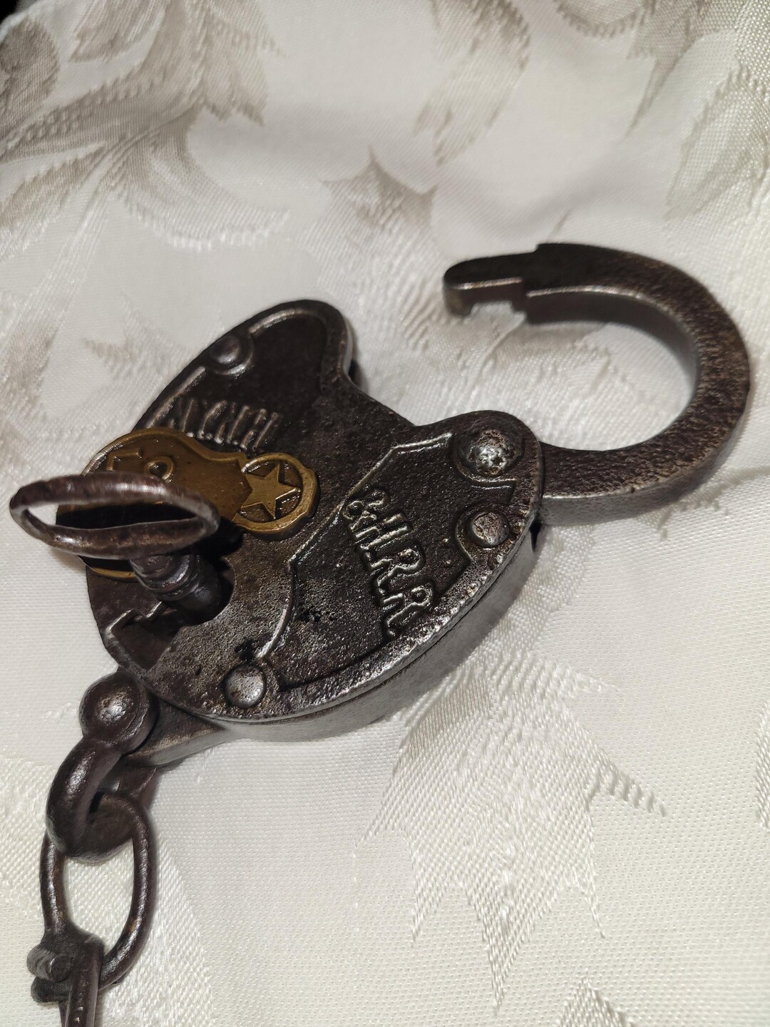 NYNH&H Railroad Car Lock With Original Key! New Haven RR - Etsy