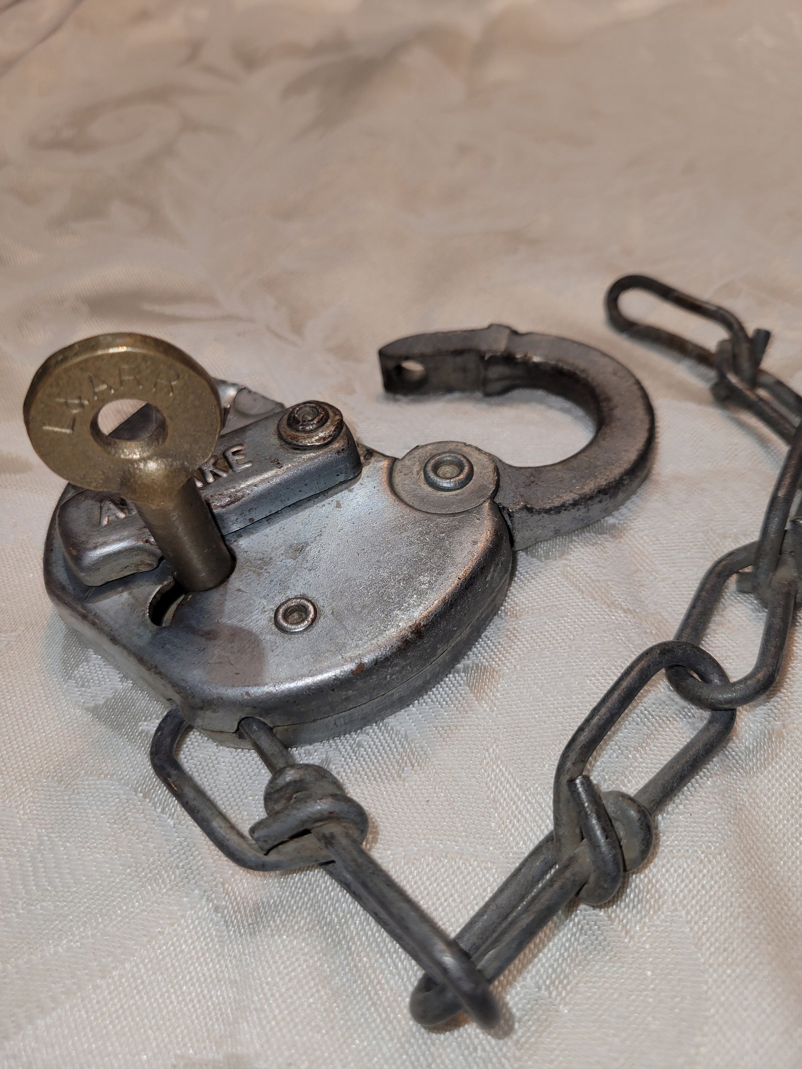Louisiana and Arkansas Railroad Switch Lock and Key Set / L&A - Etsy