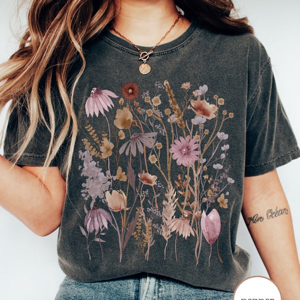 Botanical Shirt - Etsy