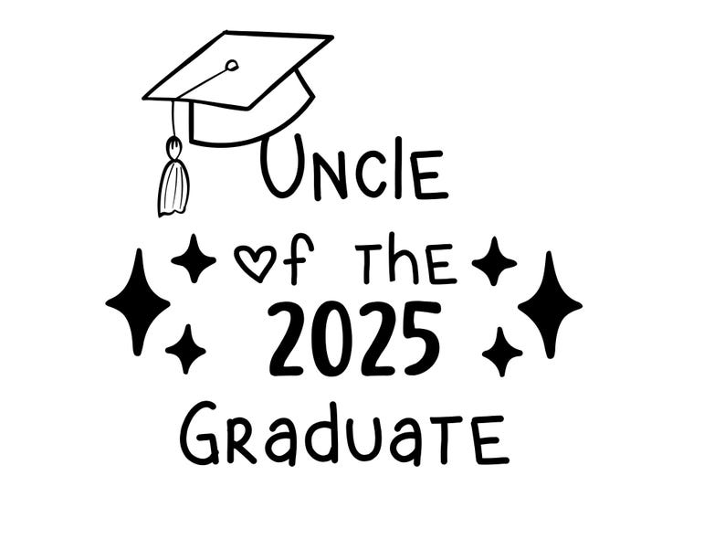 GRADUATION 2025 Bundle SVG PNG, Graduate 2025 Svg, Graduation Family ...