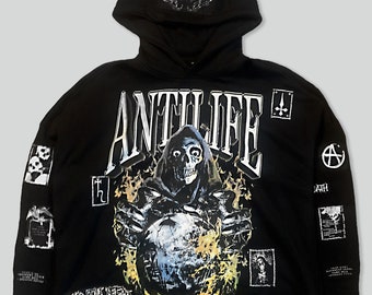 Terroriser 1 of 1 Custom Handmade Patchwork Reworked Vintage Crust Punk ...