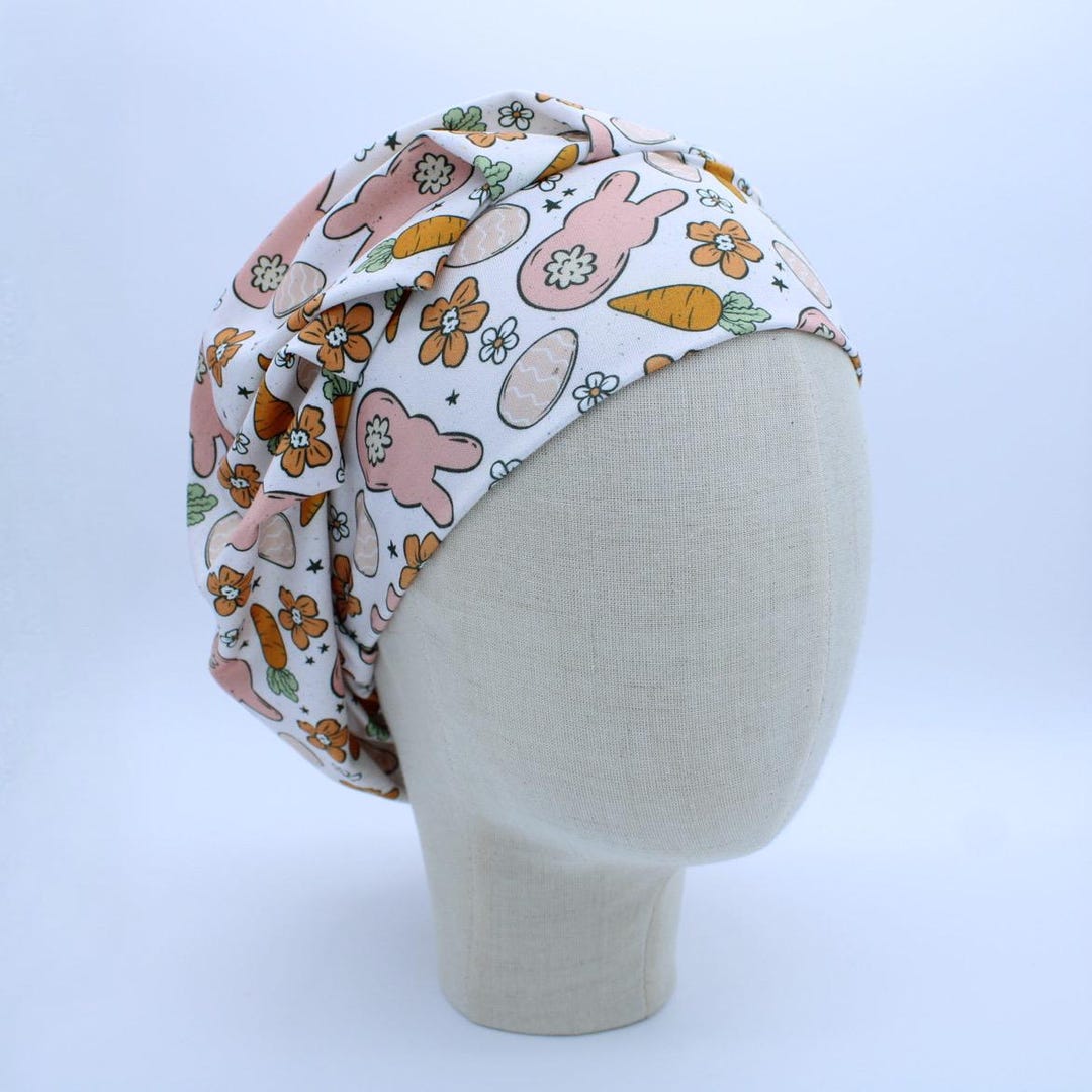 Bunny Tails and Carrots on Soft Double Brushed Poly Fabric in a ...