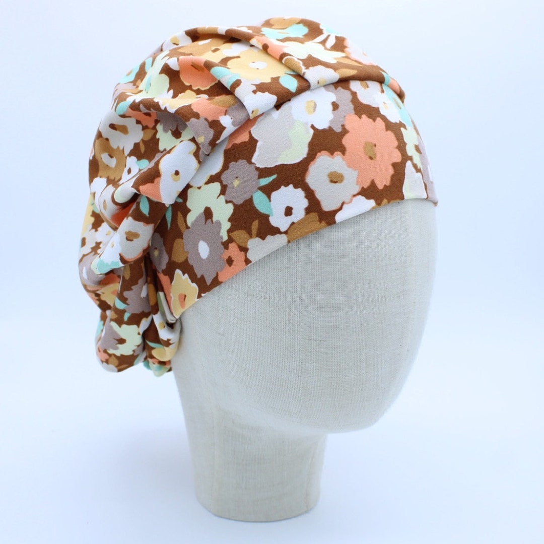 Fall Colors Paint Blot Floral Pattern in a Bouffant-style - Etsy