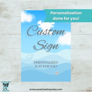 One Piece Anime Clouds Inspired Wedding Reception Party Custom ...