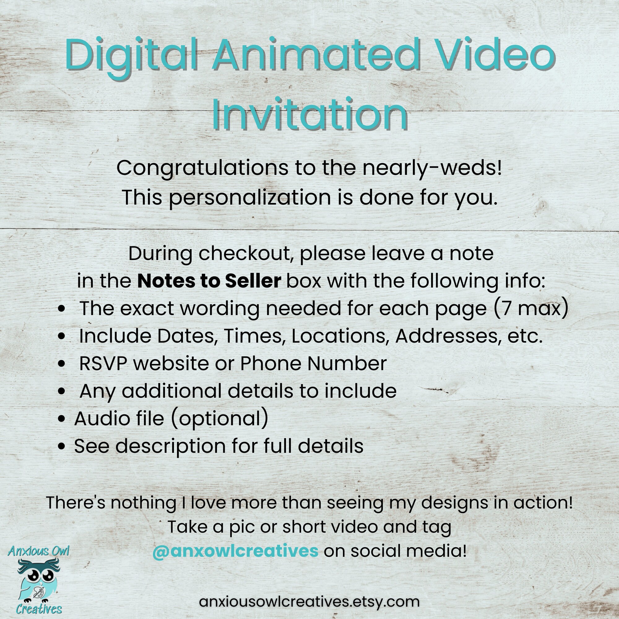 One Piece Anime Inspired Animated Digital Video Announcement Invitation ...