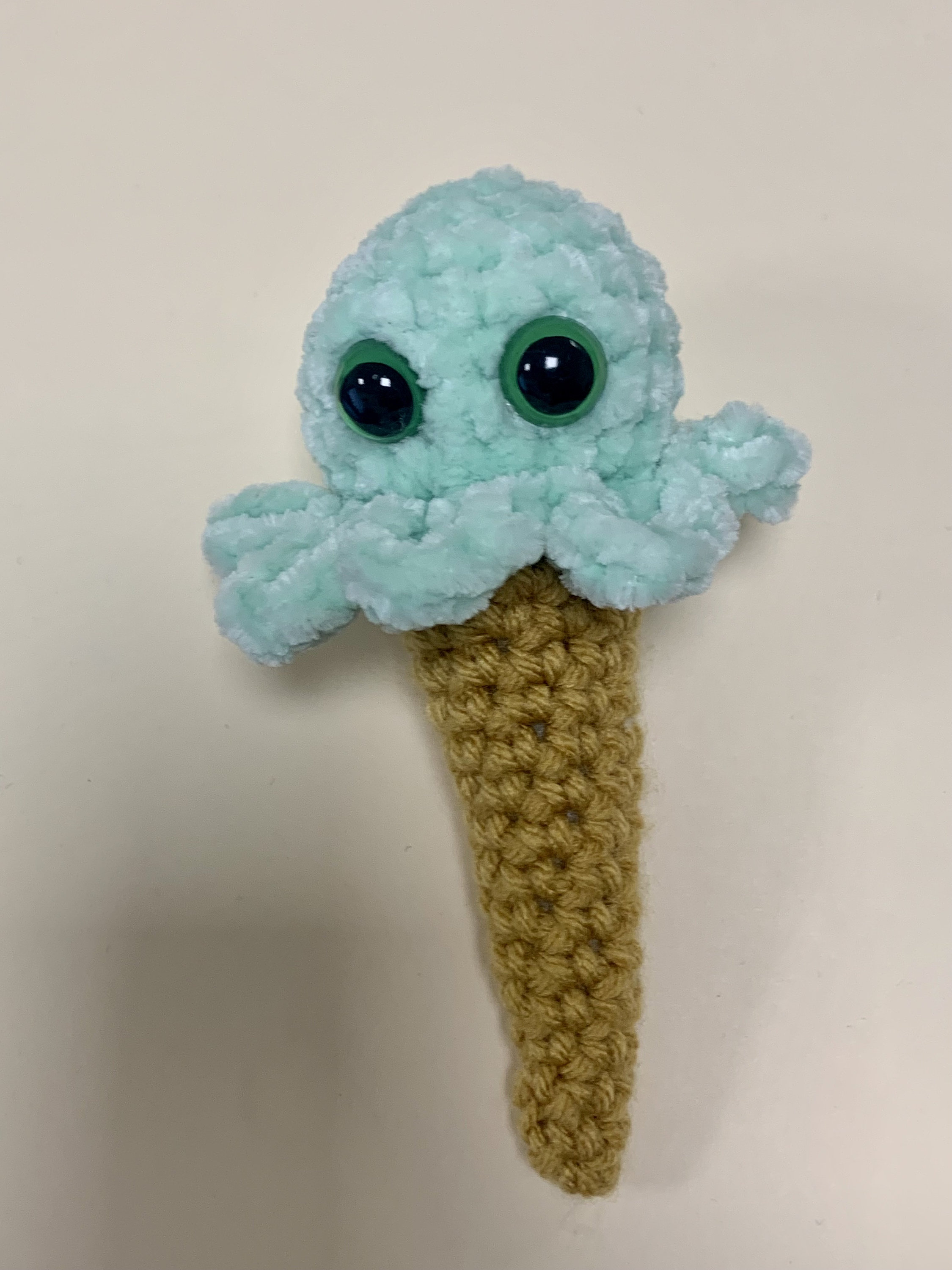 Mint Chocolate Chip Ice Cream Cone Stuffie by Theworldfamousg - Etsy