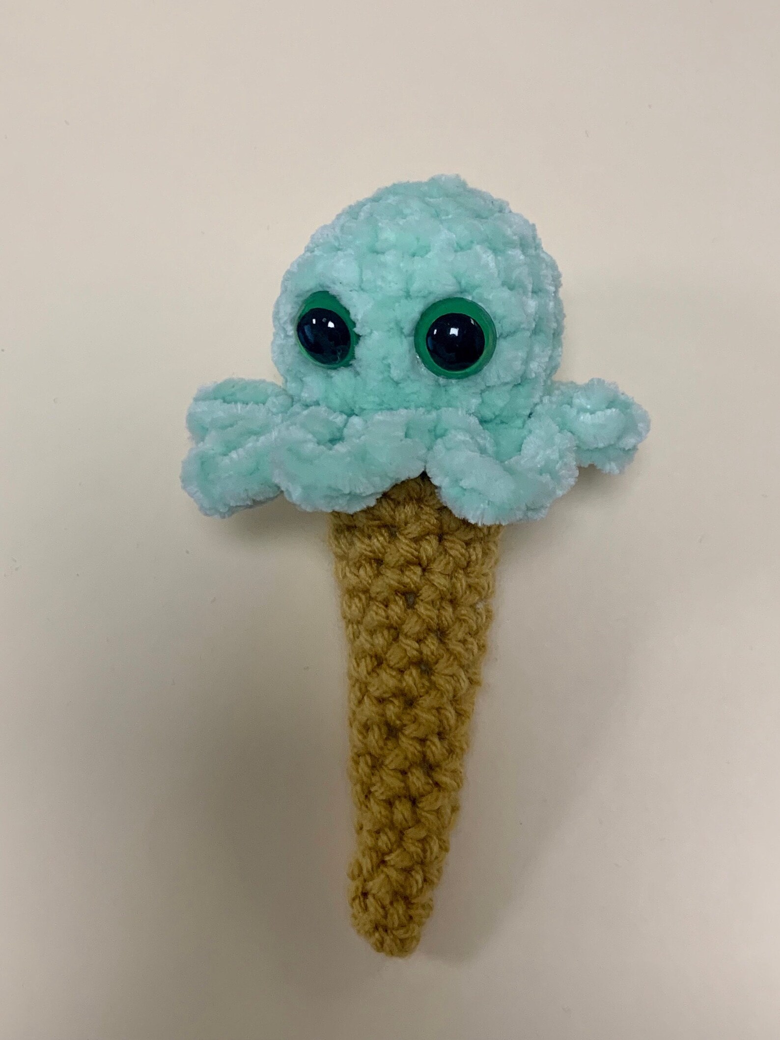 Mint Chocolate Chip Ice Cream Cone Stuffie by Theworldfamousg - Etsy