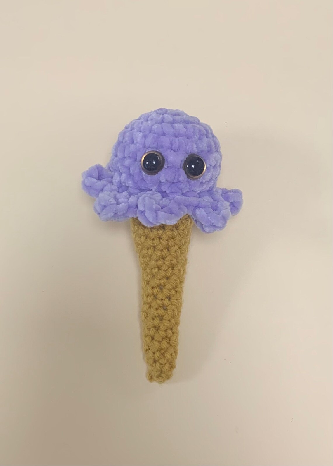 Purple Ice Cream Cone Stuffie by Theworldfamousg - Etsy