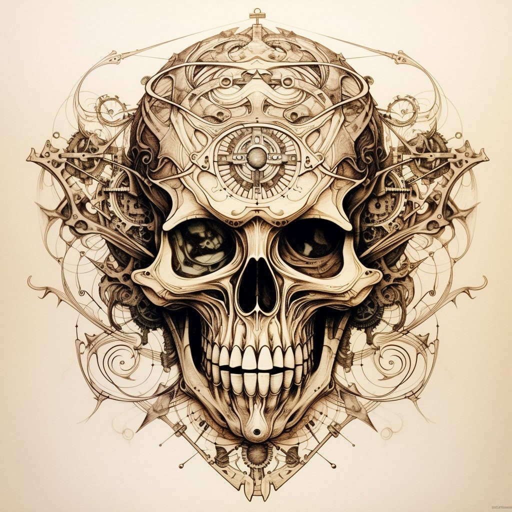 Skull Tattoo Pack - Etsy