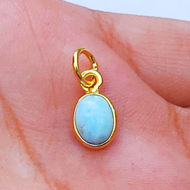 Larimar Gold - Etsy