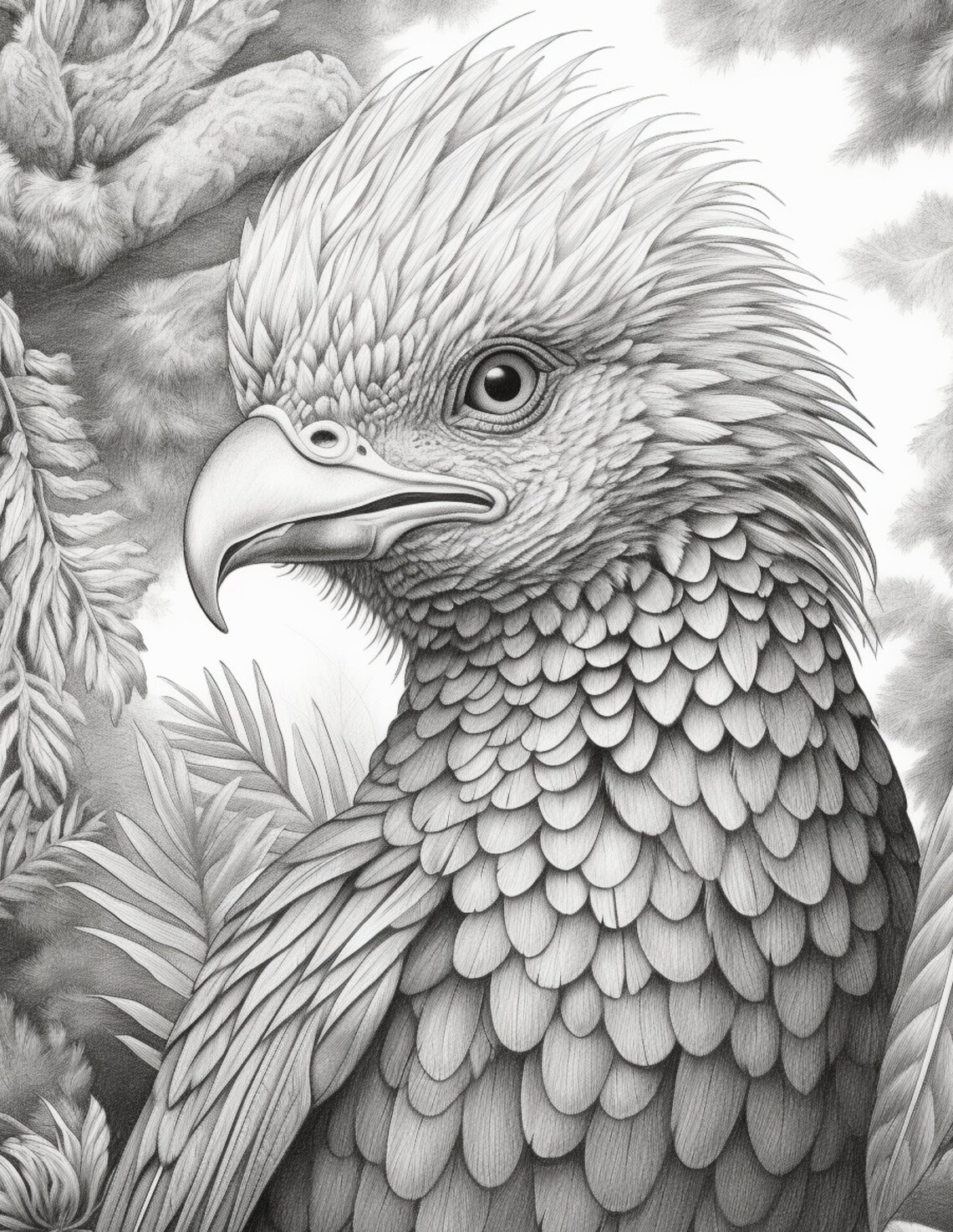 20 Birds Coloring Book Adults Kids Coloring Pages Instant - Etsy