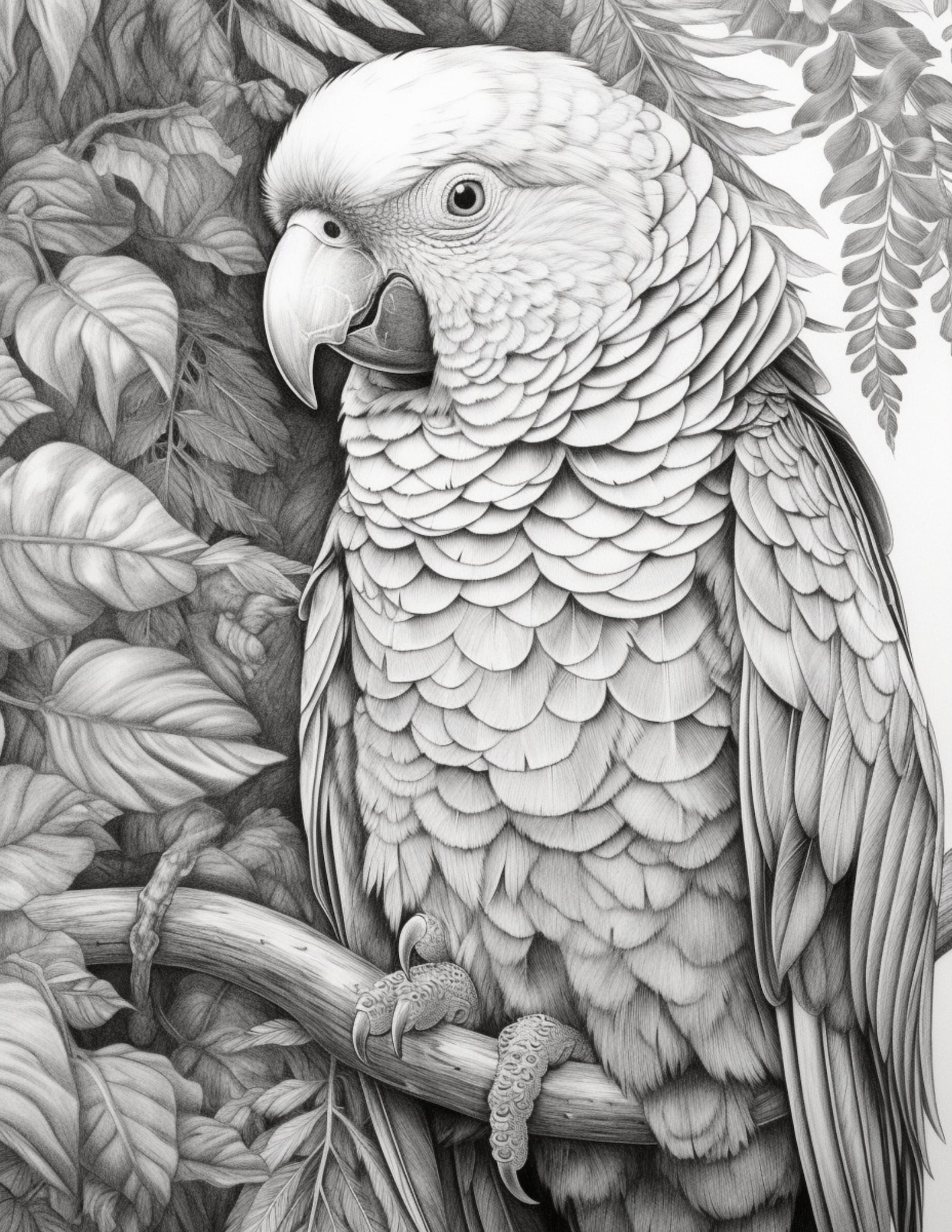 20 Birds Coloring Book Adults Kids Coloring Pages Instant - Etsy