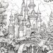 Enchanted Country Coloring Book for Adults + Kids- Instant Download ...