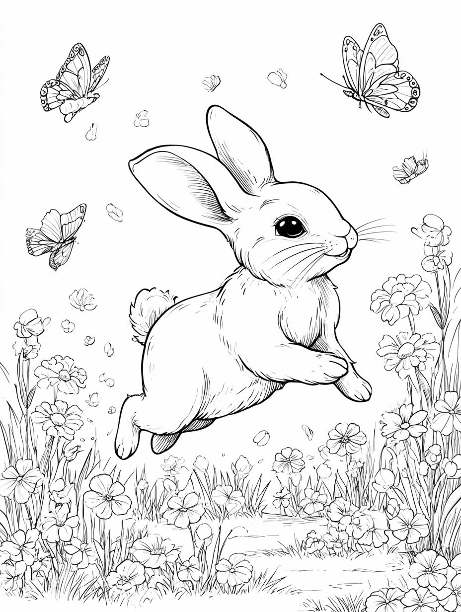 Cute Animals Coloring Book for Adults and Kids, Grayscale Coloring ...