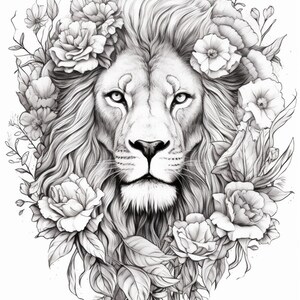 Cute Animals Grayscale Coloring Pages, Printable Adult Coloring Pages ...
