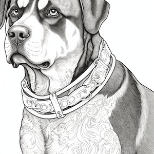 50+ Dogs Coloring Pages, Digital Download, Page Printable Coloring ...