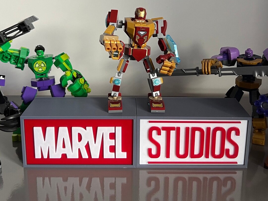 Marvel Studios Display Sign Shelf Decor, Superhero Gift - Etsy