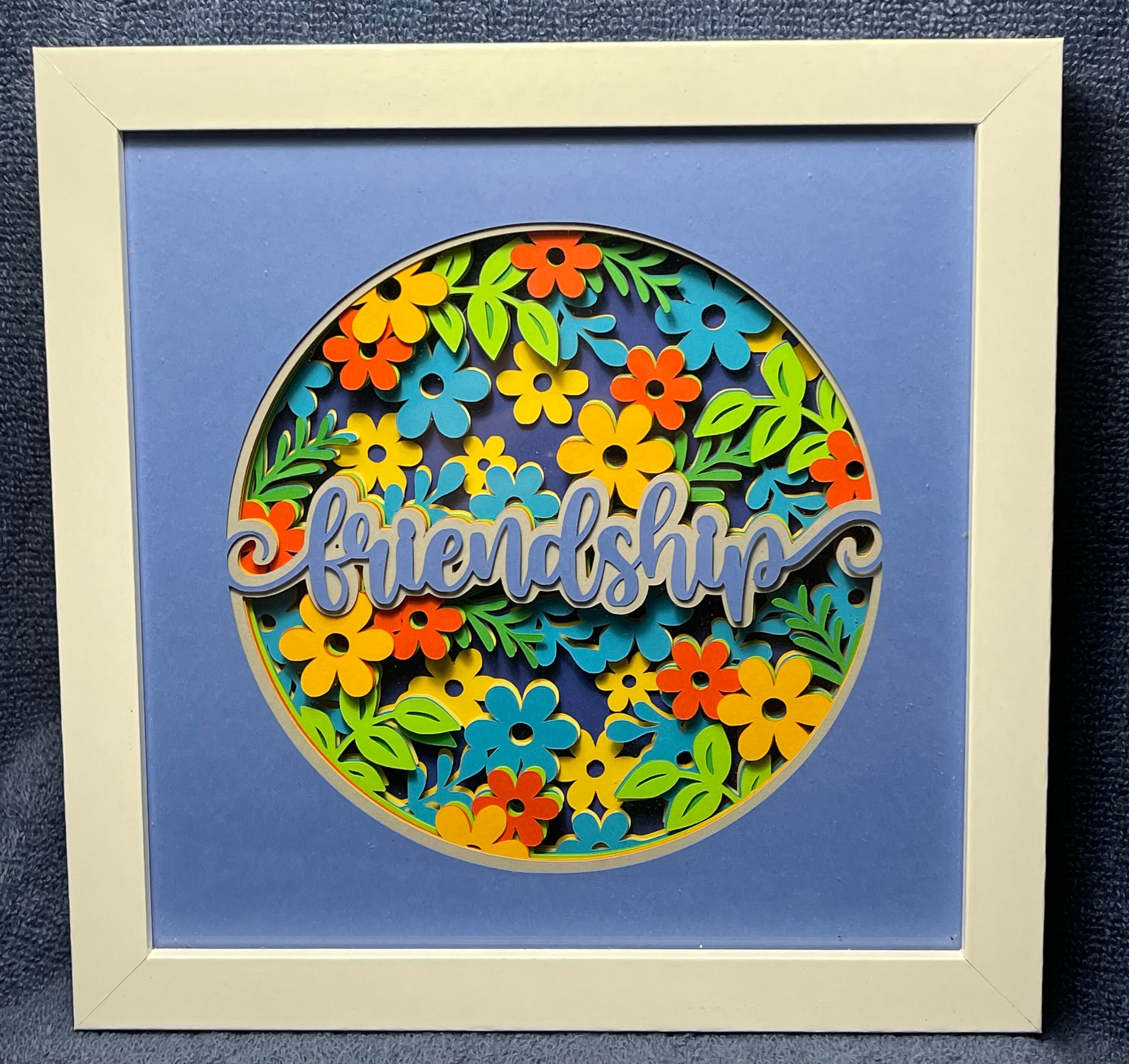 Friendship 3D Shadowbox - Etsy