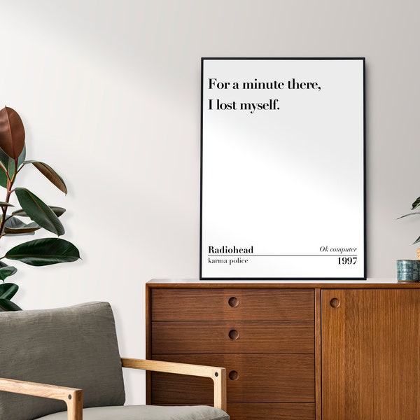 Radiohead Room Decor - Etsy