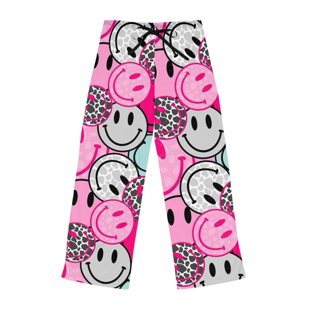 Smiley Women's Pajama Pants AOP - Etsy