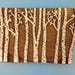 Bamboo Forest Wooden Printing Block Pottery Stamp, Batik Tjaps ...