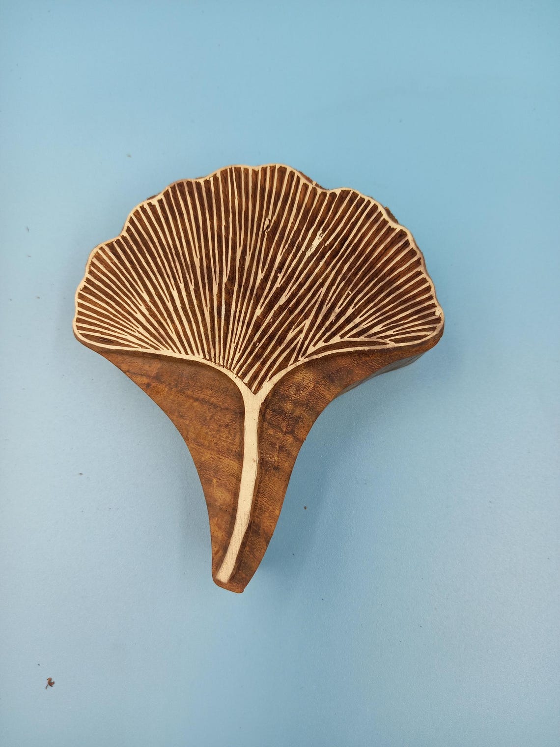 Fern Leaf Wooden Printing Block Pottery Stamp, Batik Tjaps, Blaudruck ...