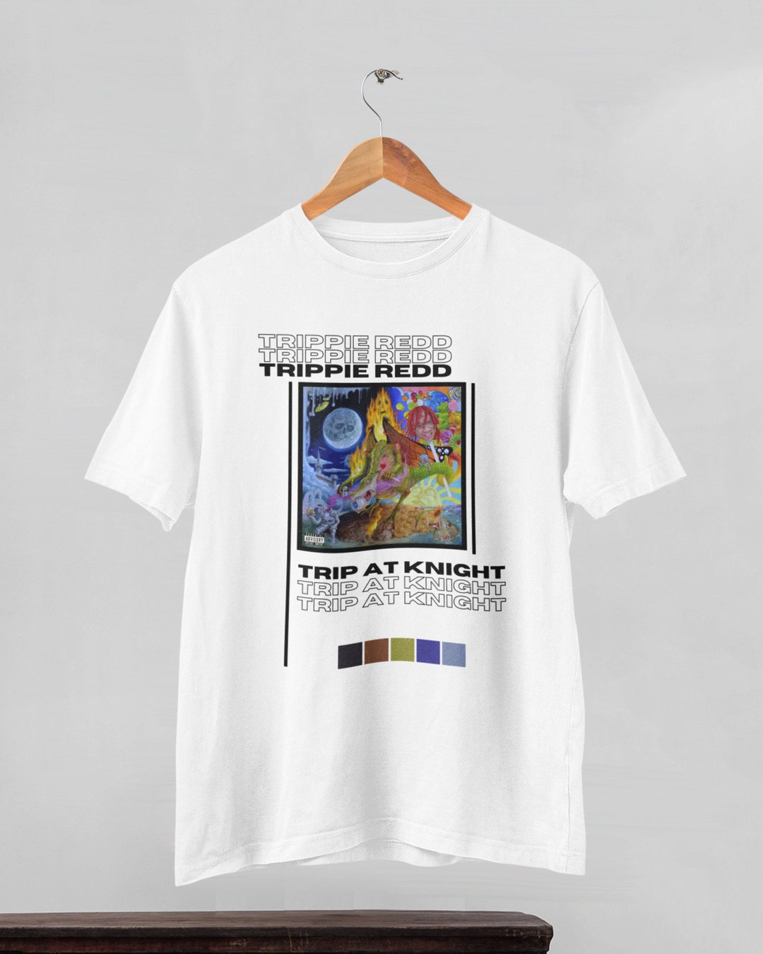 Trippie Redd Shirt Trippie Redd Album Cover Shirt Trip at - Etsy