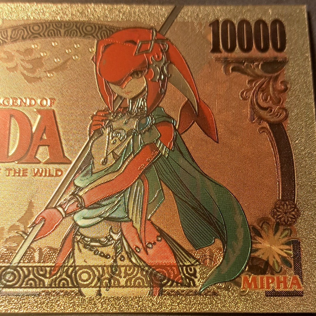 MIPHA From the Legend of Zelda: Breath of the Wild; .9999 GOLD 10000 ...