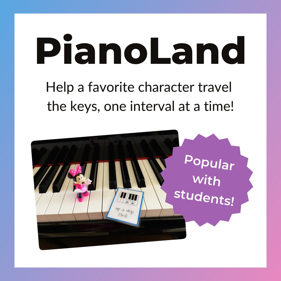 Piano Interval Game - Etsy