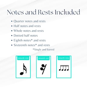Music Rhythm Flashcards: Rhythm Practice (printable PDF) - Etsy