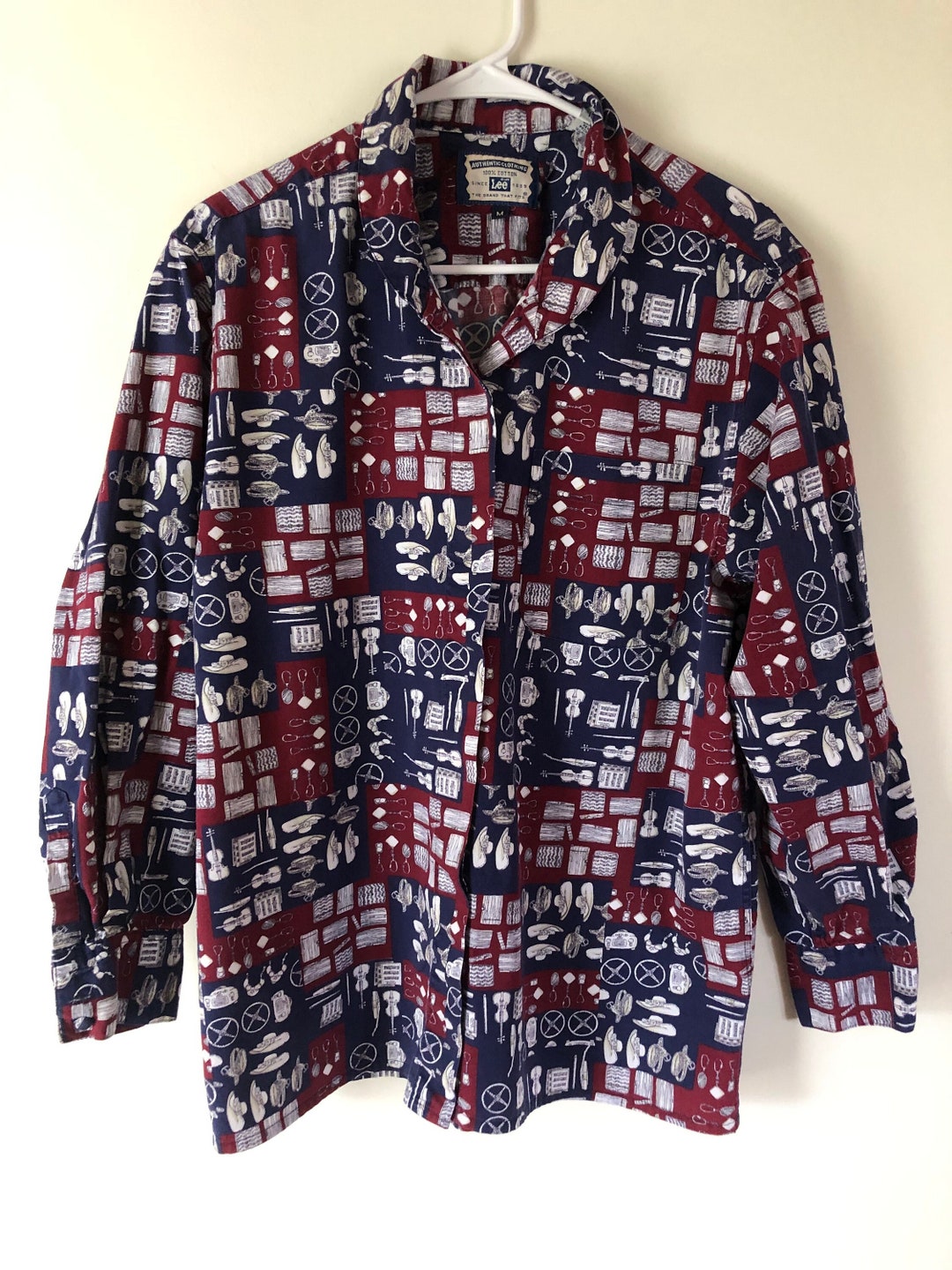 Vintage Lee Button-down - Etsy