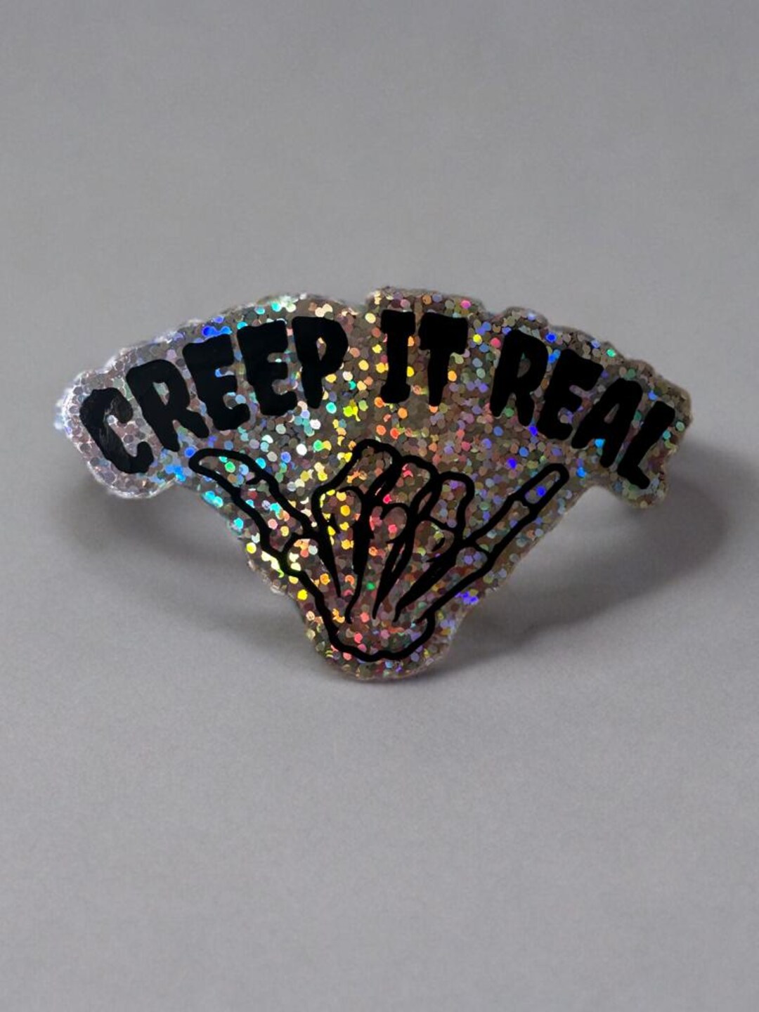 Holographic Creep It Real Sticker - Etsy