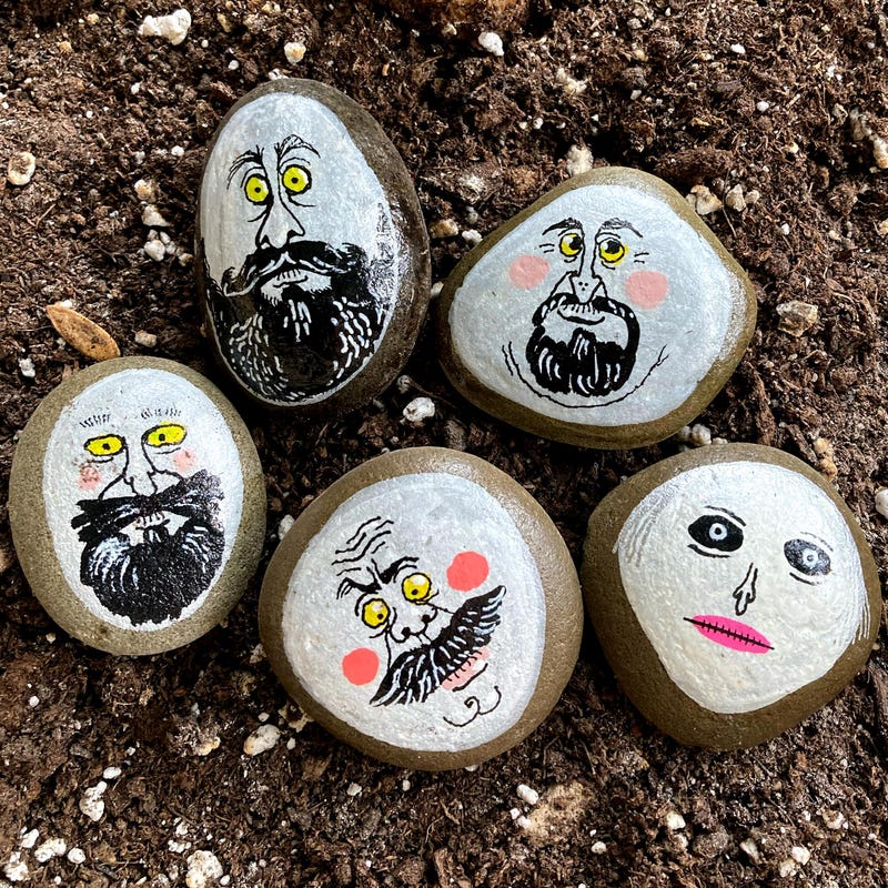 Funny Painted Rocks - Etsy