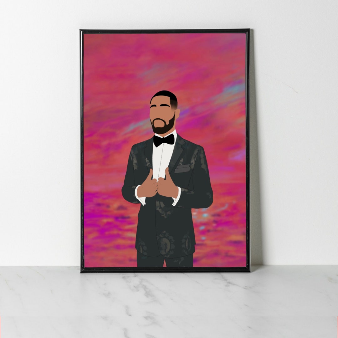 Minimalistic Dave Portrait Poster - We're All Alone in This Together ...