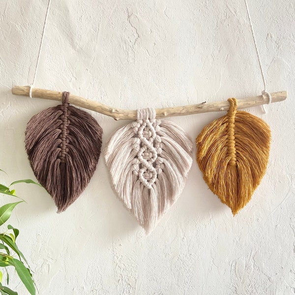 Macrame Leaf Pattern - Etsy