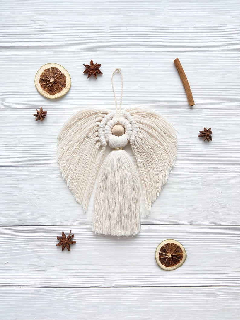 Macrame Angel Pdf Pattern Macrame Pattern for Beginners - Etsy