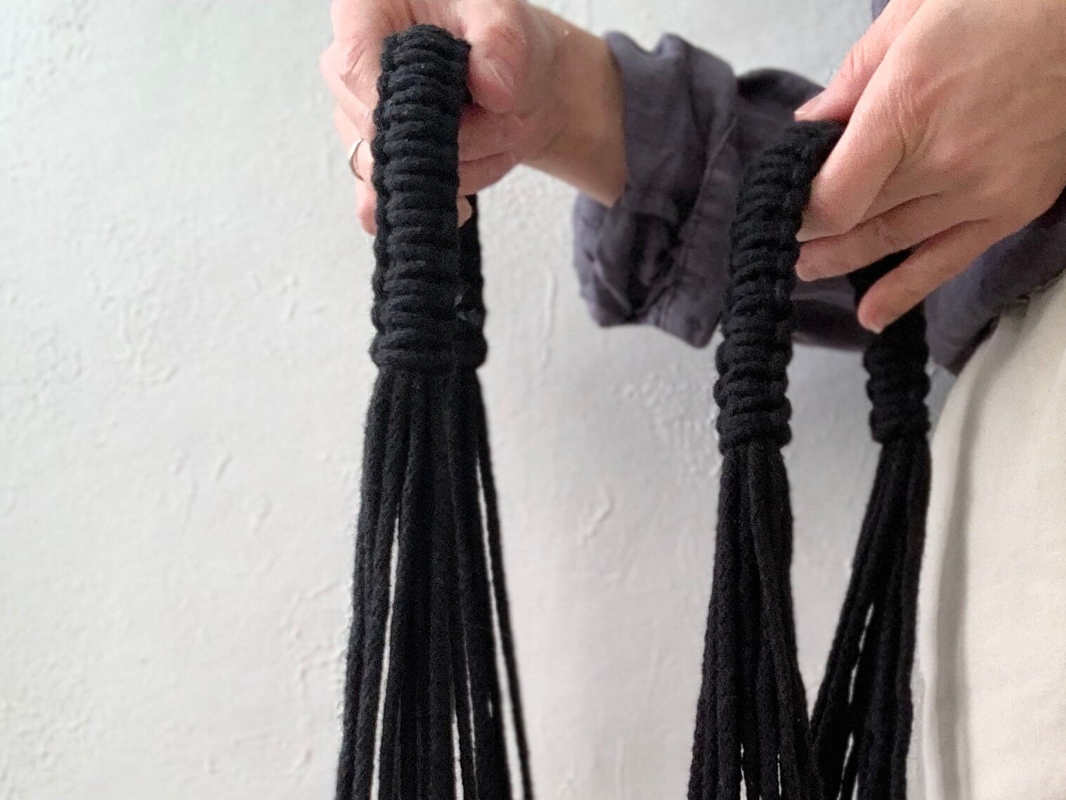 Macrame PATTERN Market Bag With Finge, Macrame Shopping Bag DIY ...