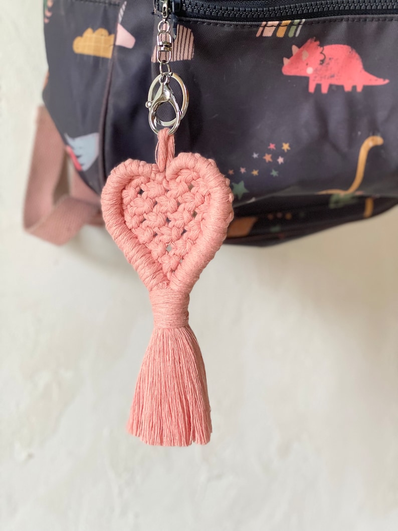 Macrame Heart PDF Pattern, Macrame Pattern for Beginners, Handmade ...