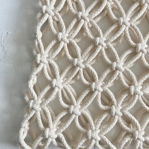 Macrame PATTERN Market Bag, Macrame Shopping Bag DIY, Macrame Net Bag ...