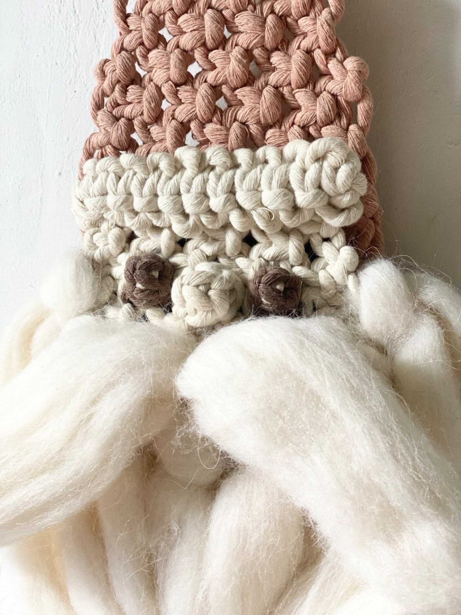 Macrame Santa Claus Pdf Pattern Macrame Pattern for - Etsy