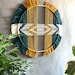 Macrame Wall Hanging Pattern, Geometric Macrame Hoop Pattern Written in ...