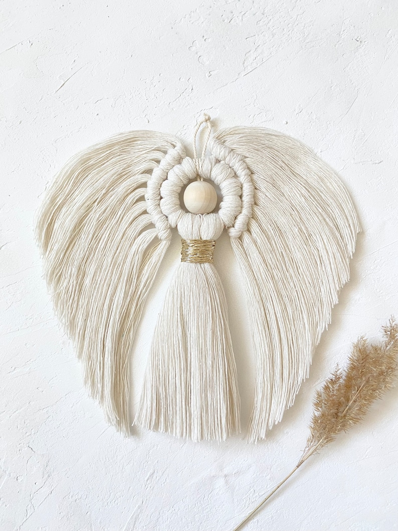 Macrame Angel Pdf Pattern Macrame Pattern for Beginners - Etsy