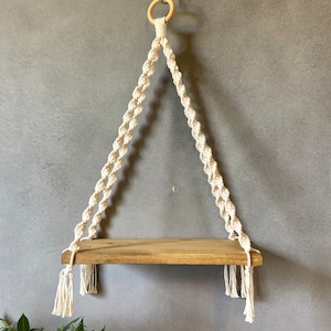 Macrame Shelf PATTERN Pdf, Macrame Wall Shelf DIY, Macrame Magazine Holder, Macrame for Home ...