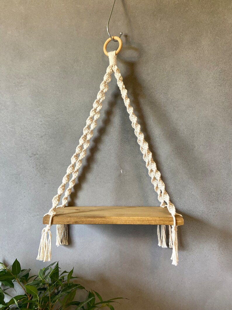 Macrame Shelf PATTERN Pdf, Macrame Wall Shelf DIY, Macrame Magazine ...