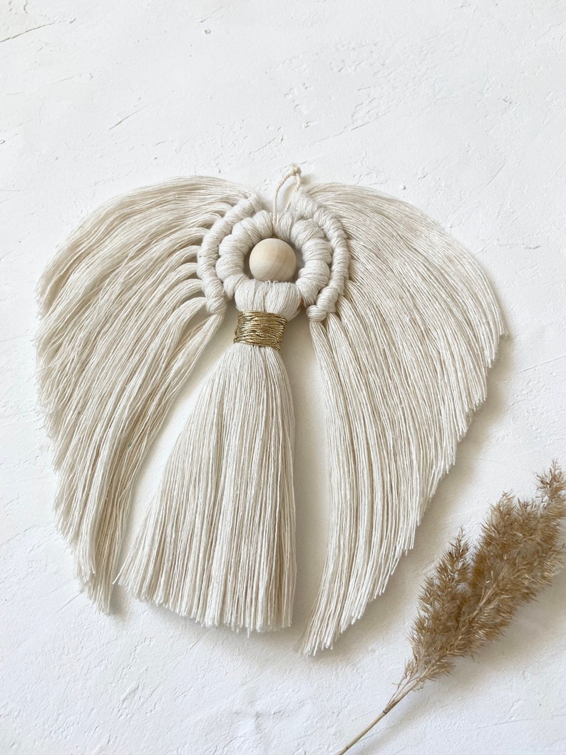 Macrame Angel Pdf Pattern Macrame Pattern for Beginners - Etsy