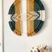 Macrame Wall Hanging Pattern, Geometric Macrame Hoop Pattern Written in ...