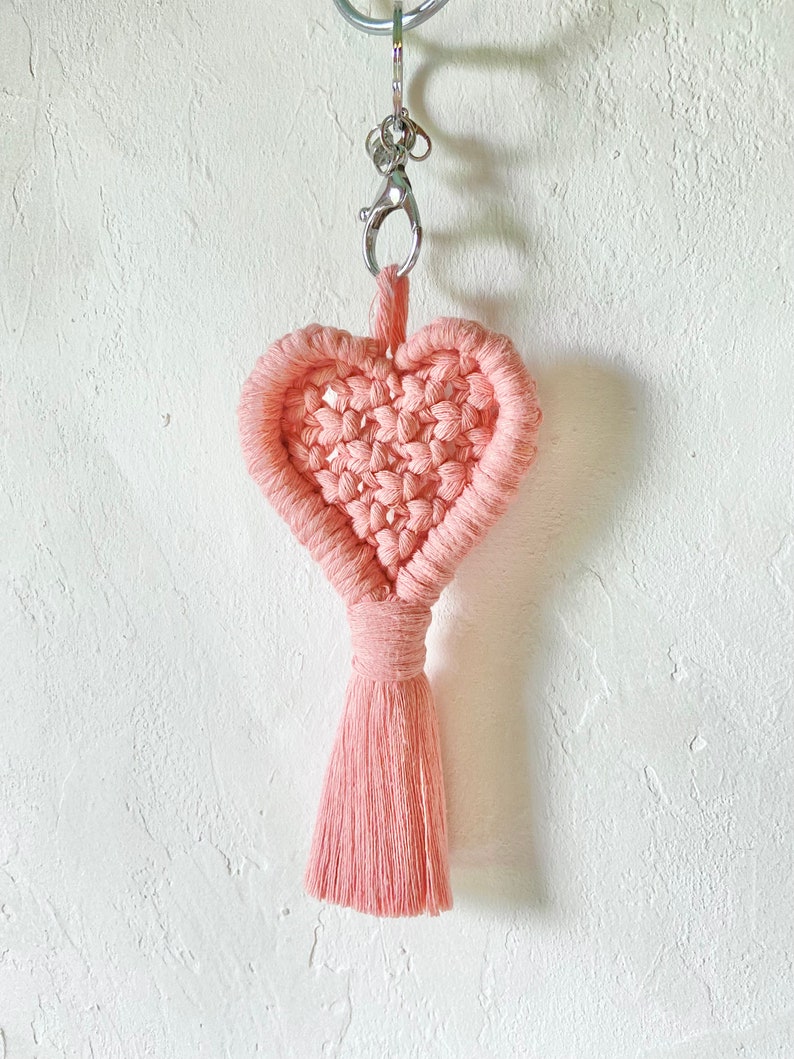Macrame Heart PDF Pattern, Macrame Pattern for Beginners, Handmade ...