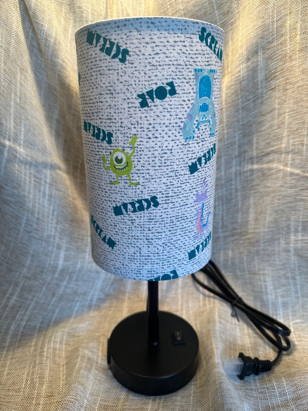 Monsters Inc Lamp - Etsy